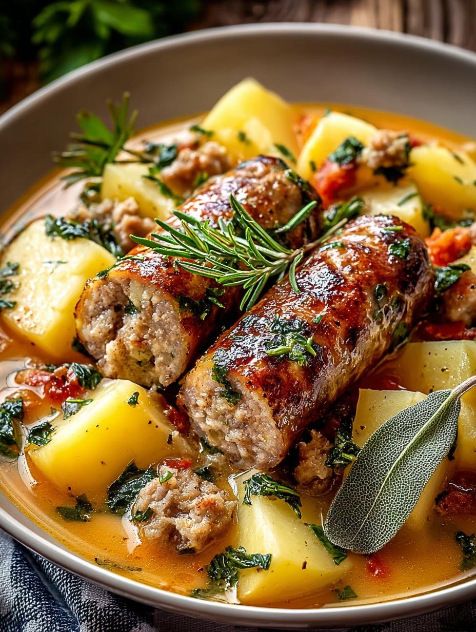 Comforting Italian Sausage Potato Soup for Cozy Nights - Blogginghall