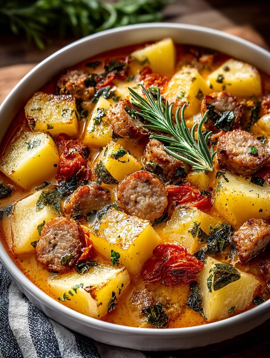 Comforting Italian Sausage Potato Soup for Cozy Nights - Blogginghall